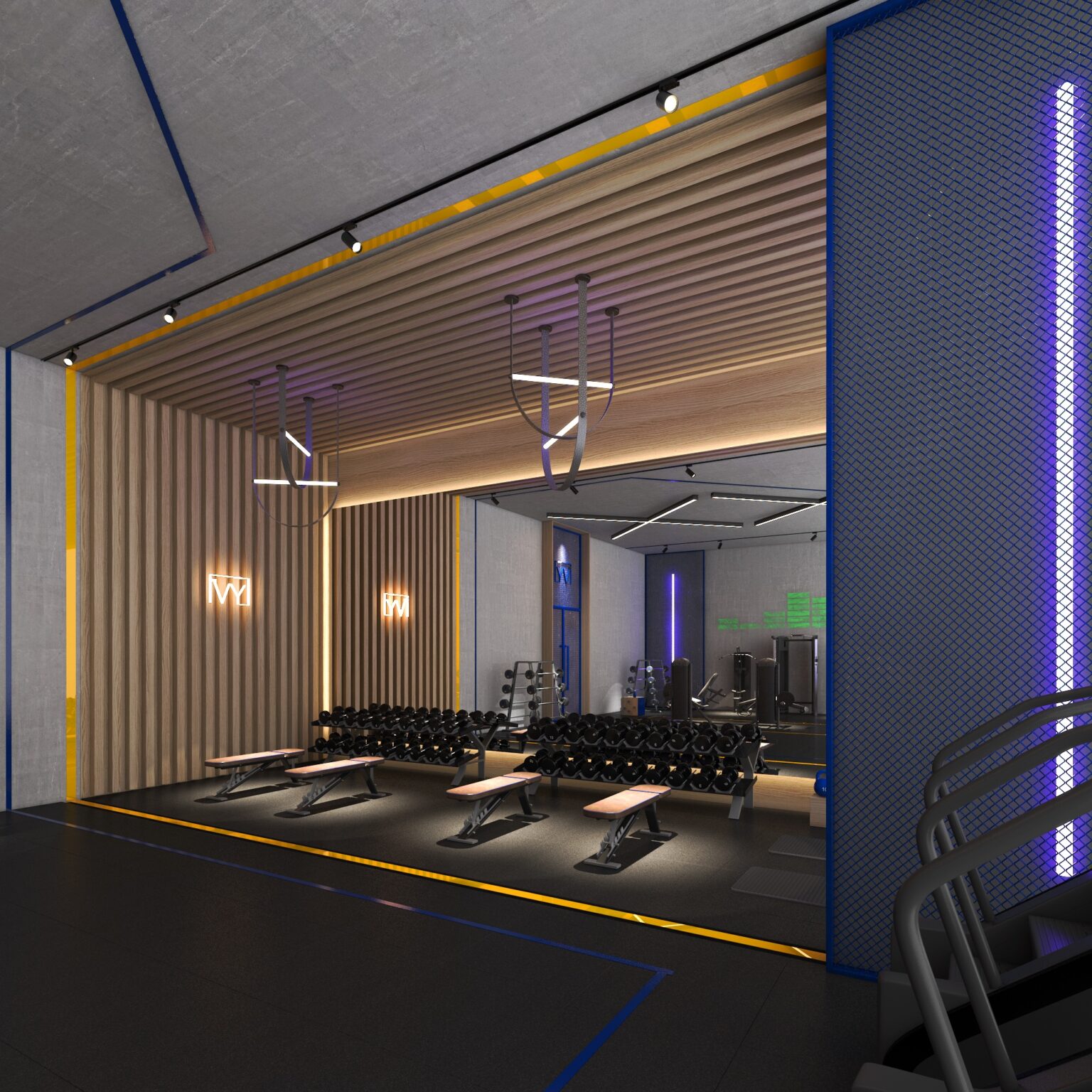 gym 2 dark - Metrical Real Estate Development